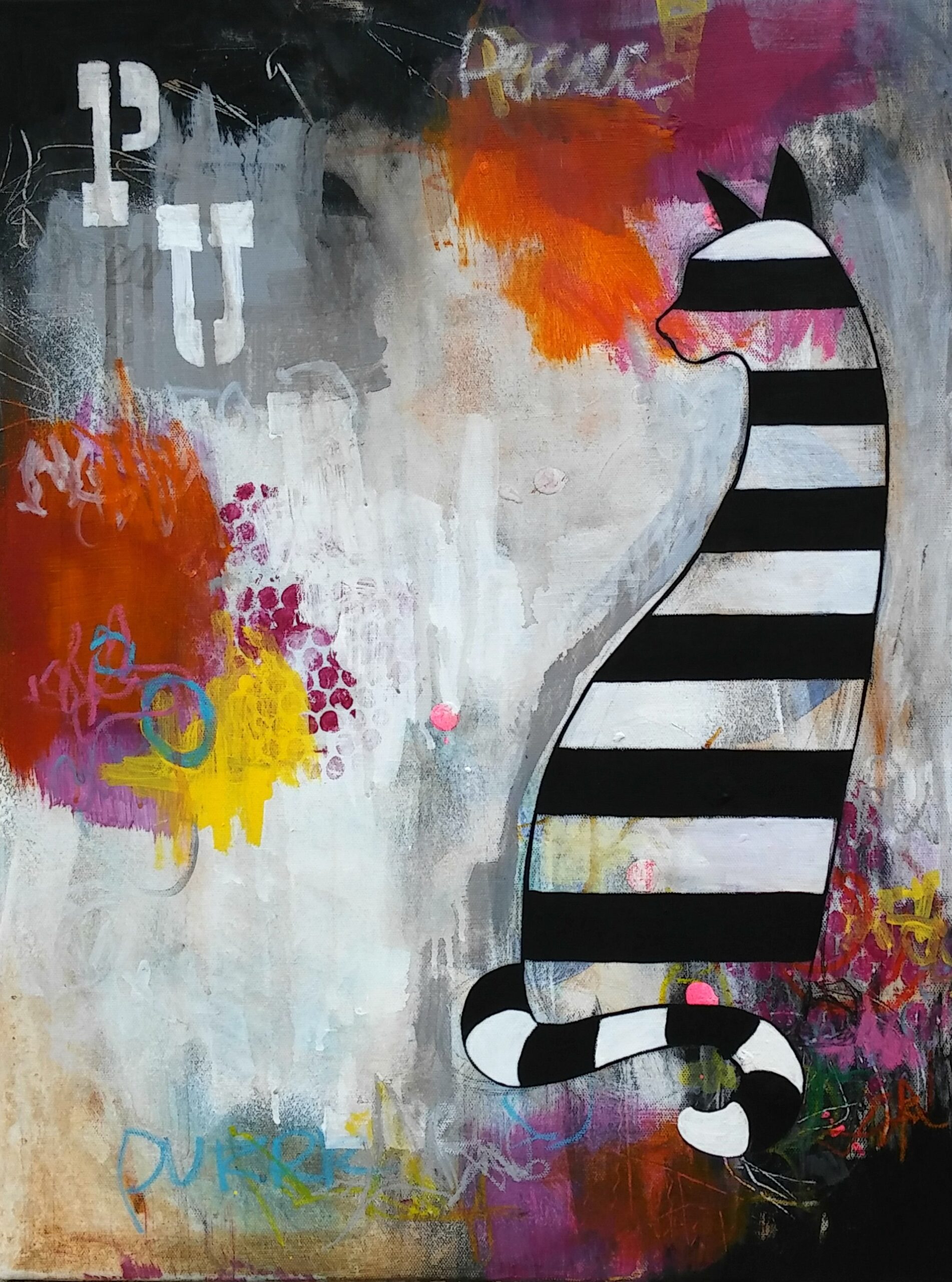 Alexandra Suarez – Alley Cat Noir – Shop Broward Art Guild